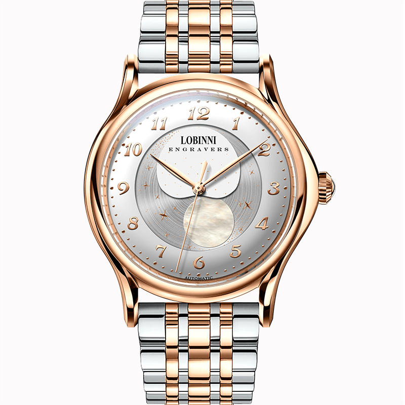 Đồng hồ nam chính hãng Lobinni L1810-6,Kính Sapphire chống xước,Chống ...