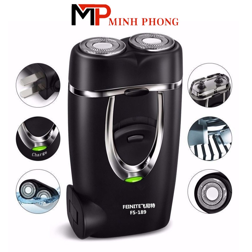 Máy Cạo Râu 2 Lưỡi LK108 / LK118 / LK188 Mini với khả năng Tự Làm Sắc ...