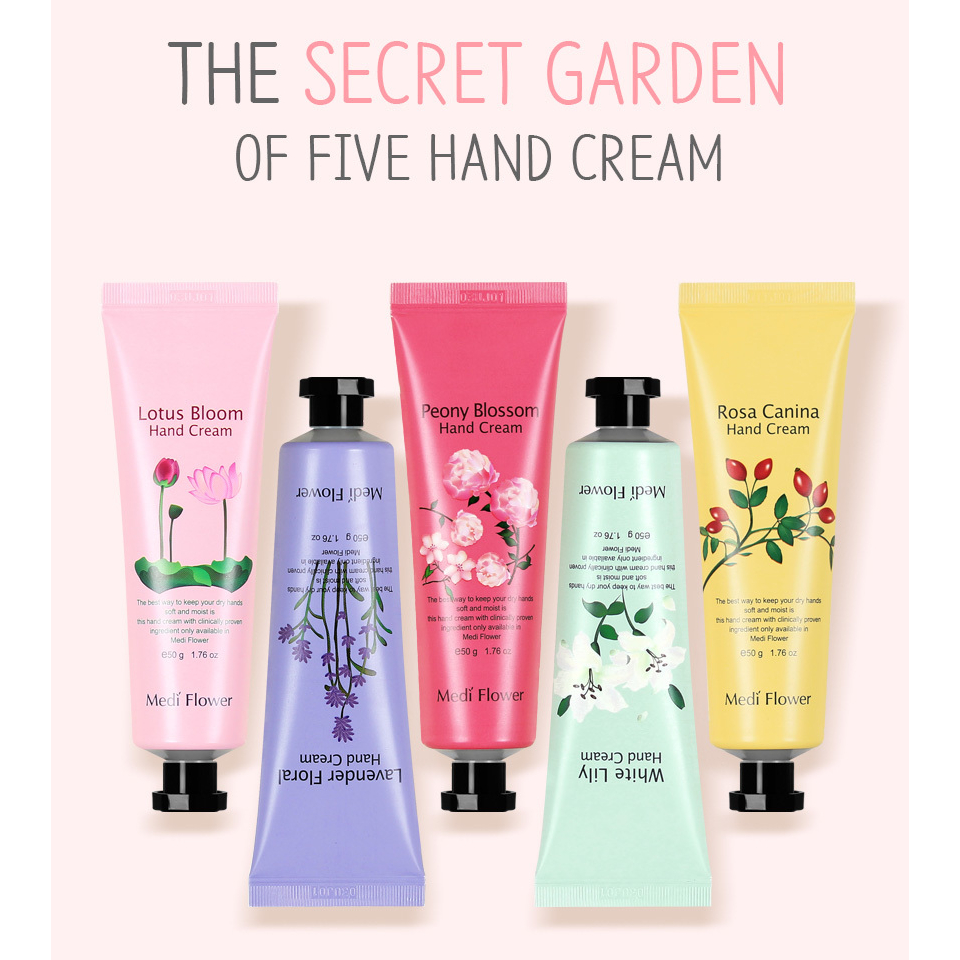 Kem dưỡng mềm da tay MediFlower Hand Cream Hàn Quốc 50g | Shopee Việt Nam