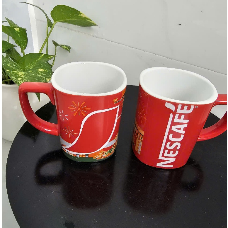 Combo 06 Ly Sứ Nescafe Ly Siêu Dày Chịu Nhiệt Tốt 250ml | Shopee Việt Nam