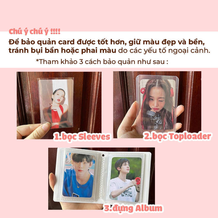 SET 8 CARD BO GÓC RhyCap ( Rhyder x Captain) | Shopee Việt Nam