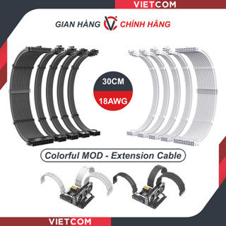 Dây nguồn nối nài Colorful MOD - Extension Cable - Chất Lượng 18AWG ...