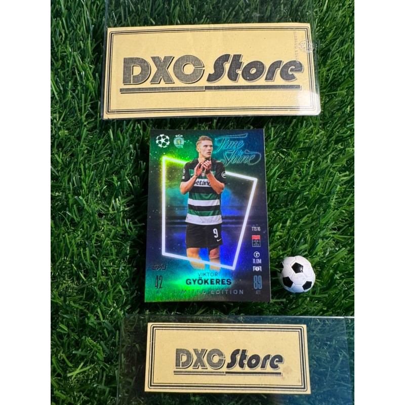[ CHÍNH HÃNG ] - LIMITED EDITION - TIME TO SHINE - TOPPS MATCH ATTAX 2025 - VIKTOR GYOKERES ...