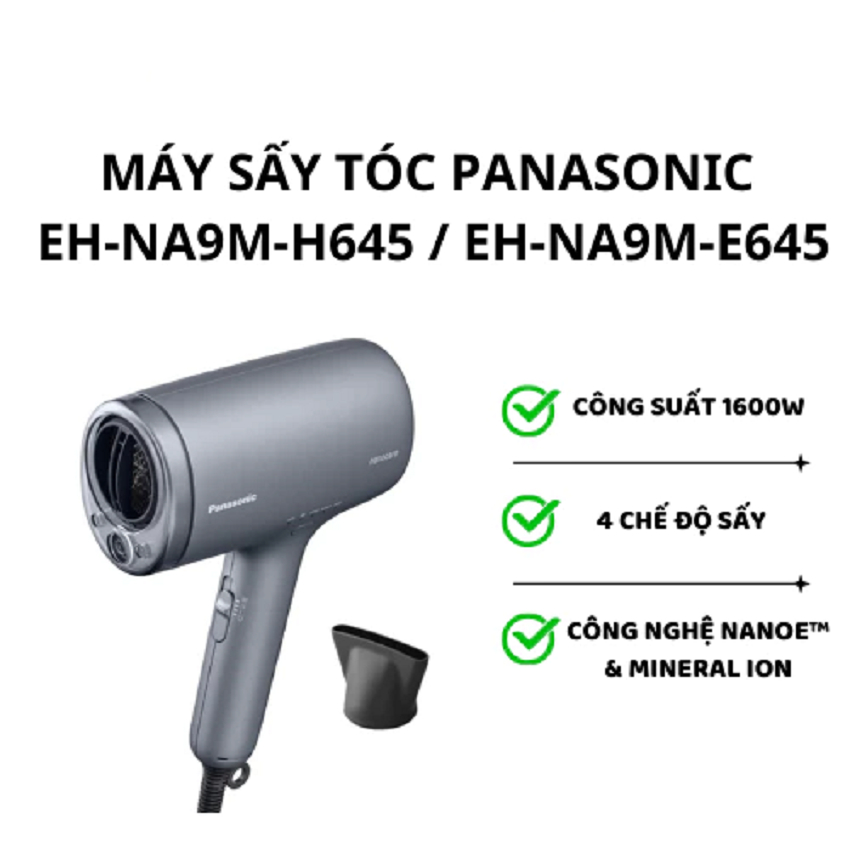 Máy sấy tóc Panasonic EH-NA9M-H645 / EH-NA9M-E645 - Bảo hành 12 tháng | Shopee Việt Nam