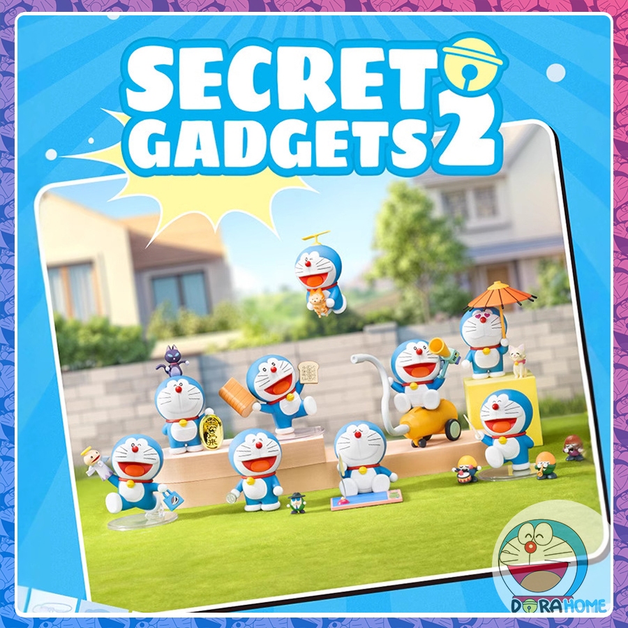 1 Mô hình Doraemon ngẫu nhiên trong set blindbox Doraemon Secret ...