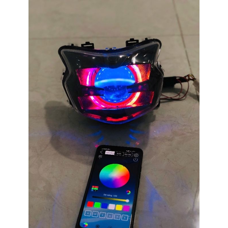 bộ bi cầu kèm led AUDI VISION 2021+2024 | Shopee Việt Nam