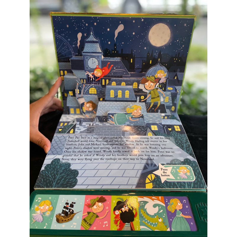POP-UP SOUND BOOK - PETER PAN (GIÁ BÌA 482K) | Shopee Việt Nam