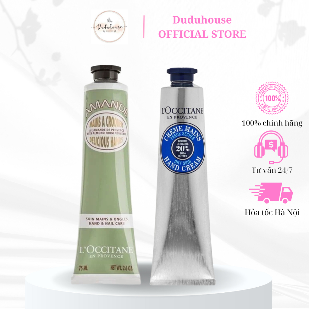 Kem Dưỡng Tay L’Occitane Hand Cream 30ml Duduhouse | Shopee Việt Nam