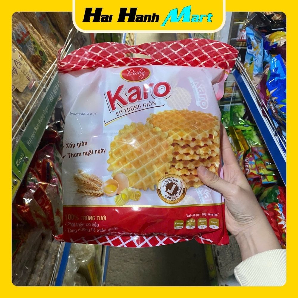 BÁNH KARO BƠ TRỨNG GIÒN GÓI 270G – VỊ NGON, GIÒN TAN, THƯ GIÃN NGAY TỪ MIẾNG ĐẦU TIÊN | Shopee ...