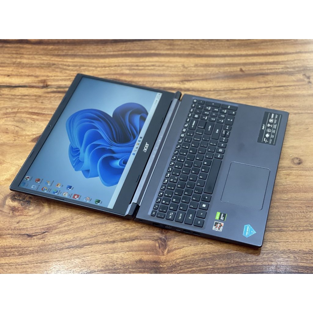 ACER GAMING A715 AMD RYXEN 5-5500U RAM 16G SSD 512G 15.6INCH FHD GTX ...