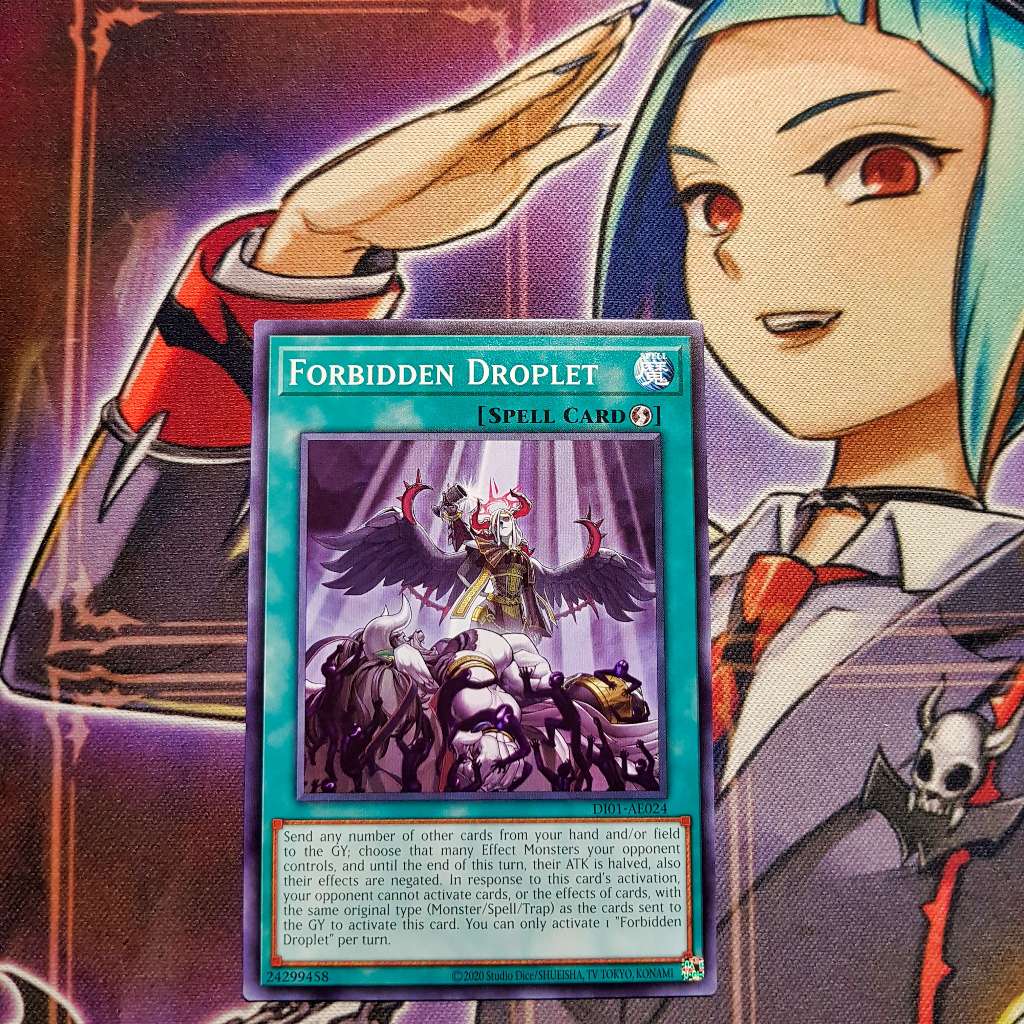 Thẻ bài Yugioh chính hãng | Forbidden Droplet (AE) | Common. | Shopee ...