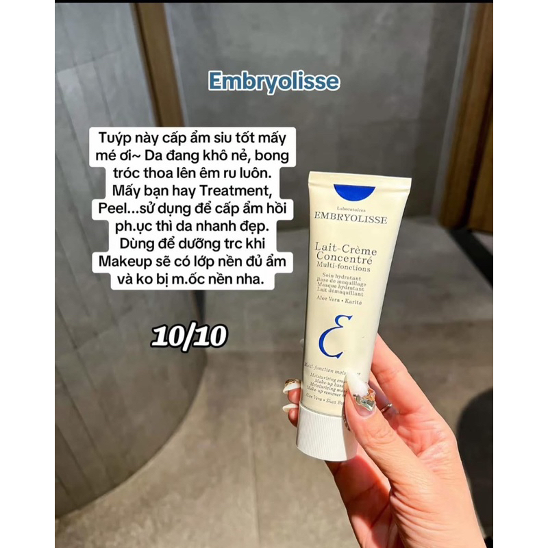 Kem Dưỡng Ẩm Embryolisse Siêu Phục Hồi Da 75ml | Shopee Việt Nam