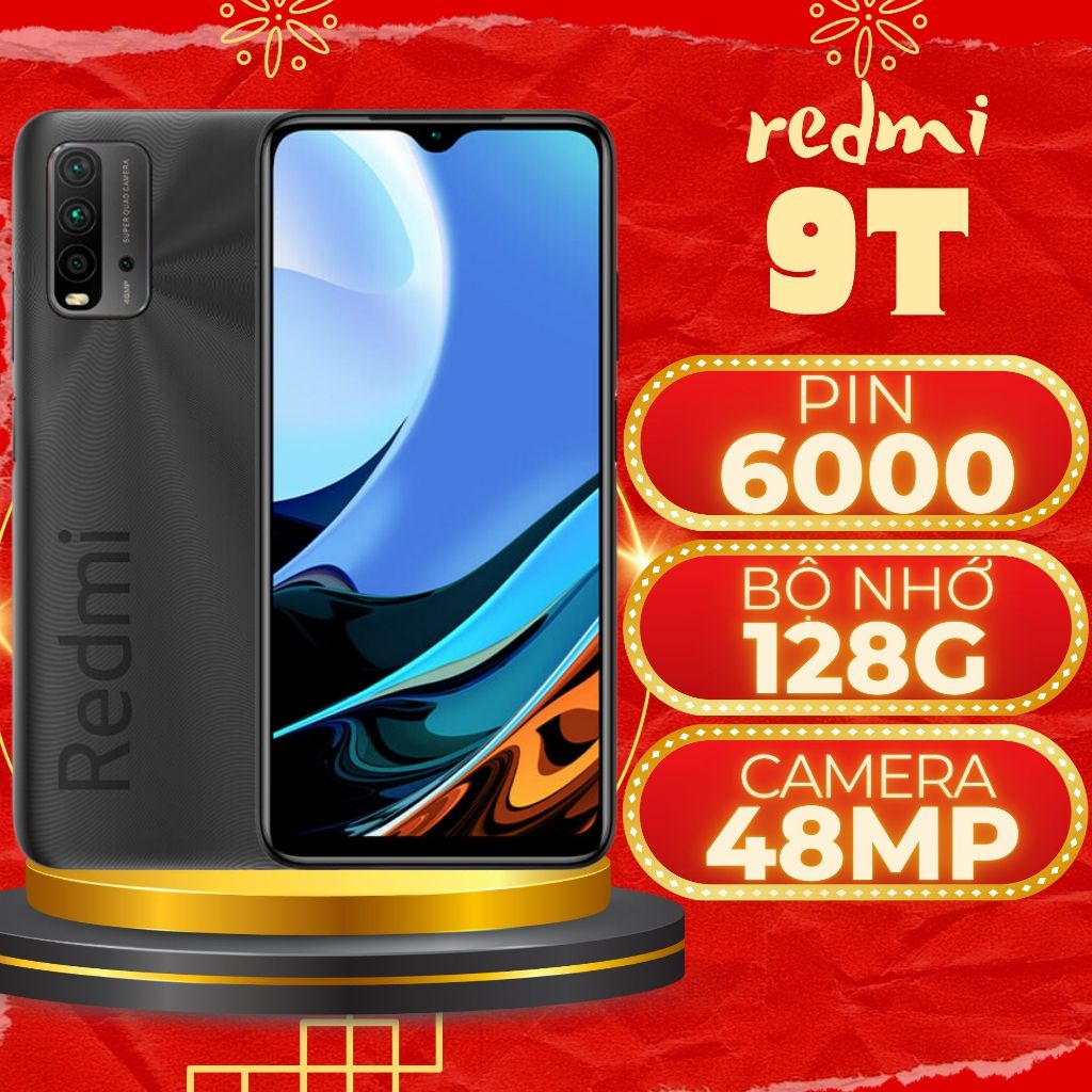 Điện thoại Redmi 9T Ram 6G/128gb điện thoại chính hãng, điện thoại giá ...