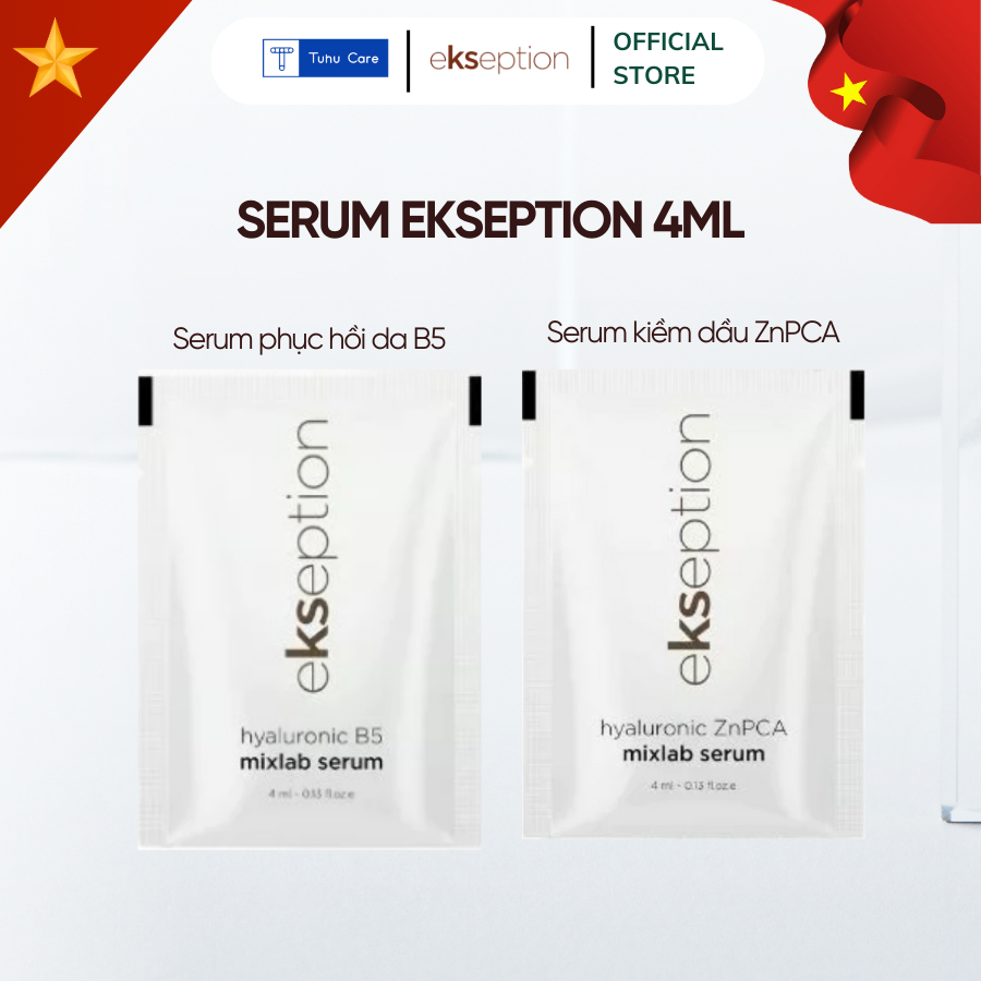 Serum Ekseption ZinC PCA & B5 Hyaluronic Acid gói 4ml [Hàng chính hãng ...