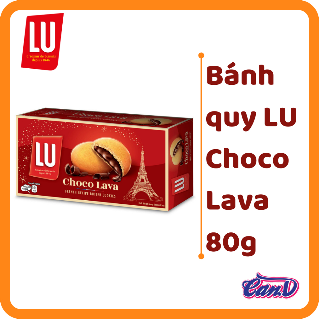 Bánh quy LU Choco Lava 80g | Shopee Việt Nam