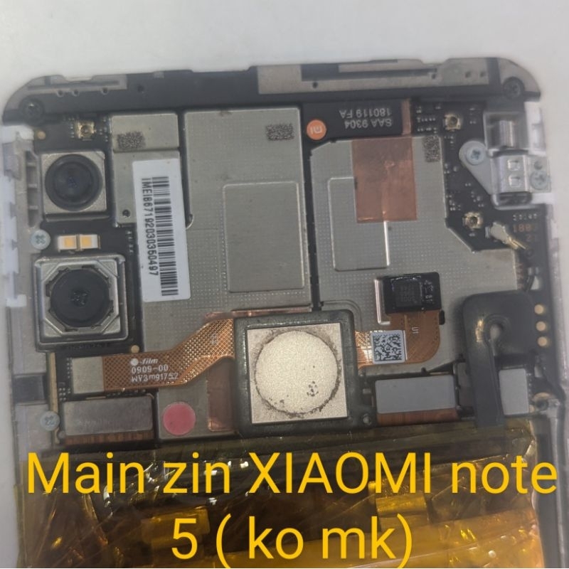 Mainboard bo mạch chủ Xiaomi note 5 MEE7S ZIN （ đã xoá mk) | Shopee Việt Nam