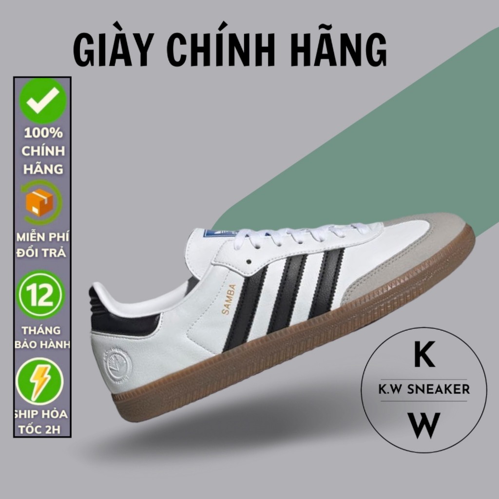 (Chính Hãng) Giày Adidas Samba ‘Vegan’ FW2427 | Shopee Việt Nam