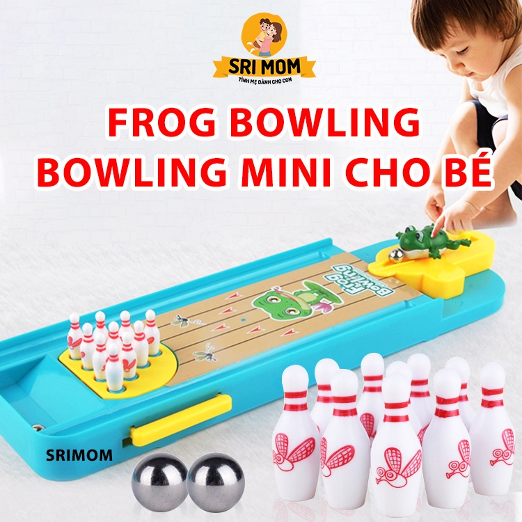 Đồ chơi ếch bắn bi vui nhộn Frog bowling - Bowling mini dành cho bé ...