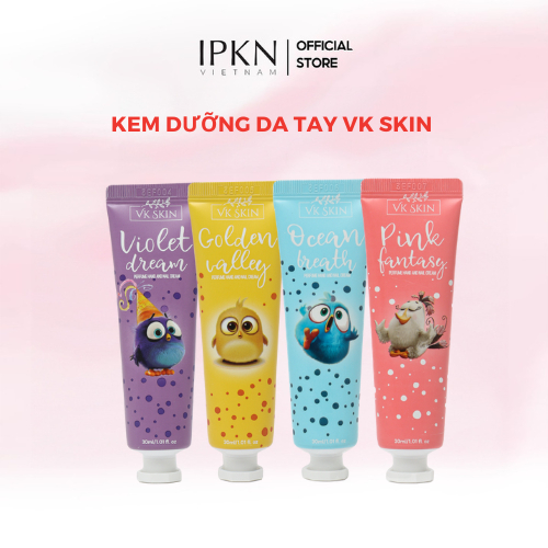 [Quà Tặng] Kem Dưỡng Tay Mềm Mịn Vk Skin _Tím | Shopee Việt Nam
