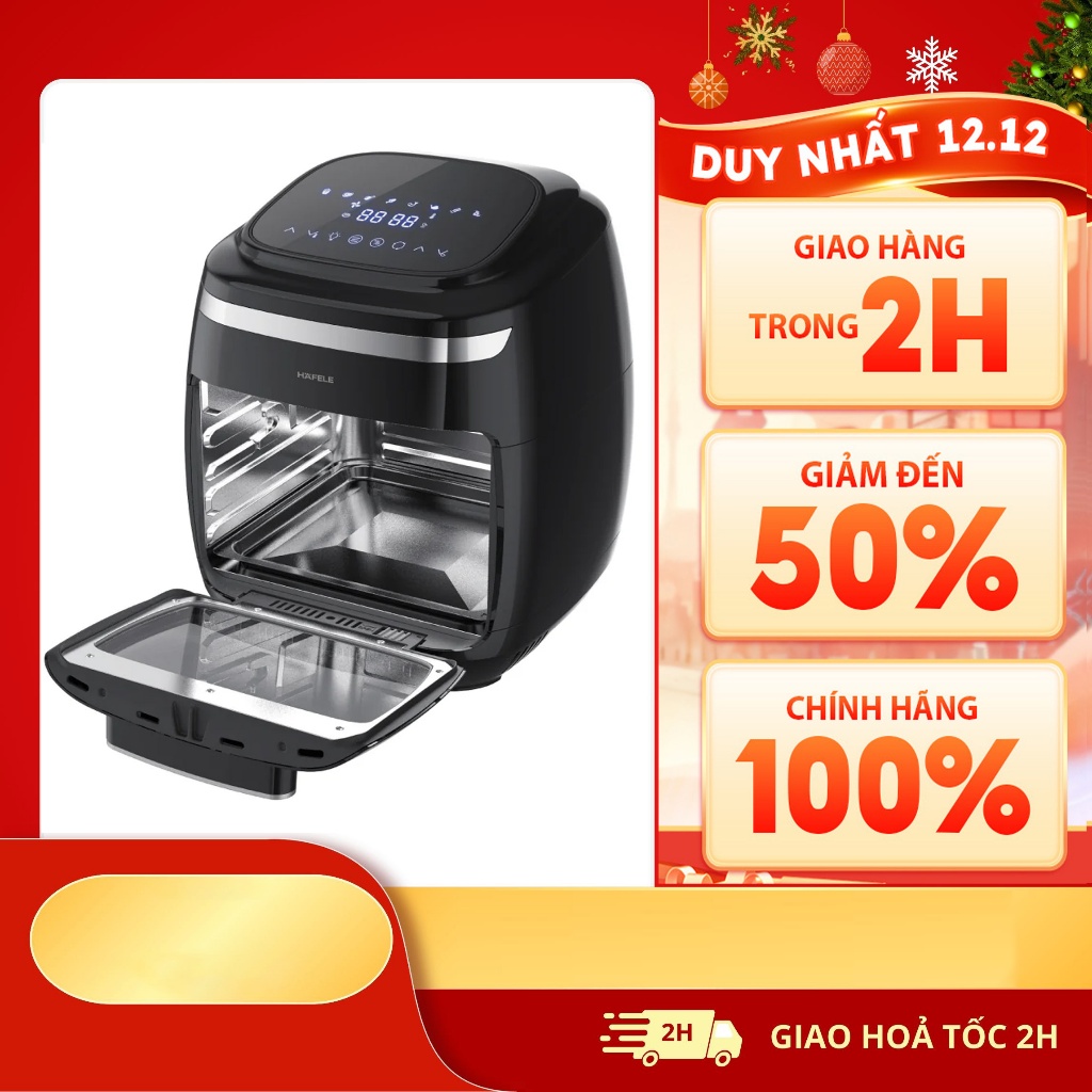 Nồi chiên không dầu Hafele AF-602A/ 535.43.711 - Dung tích 11 lít - Đa ...