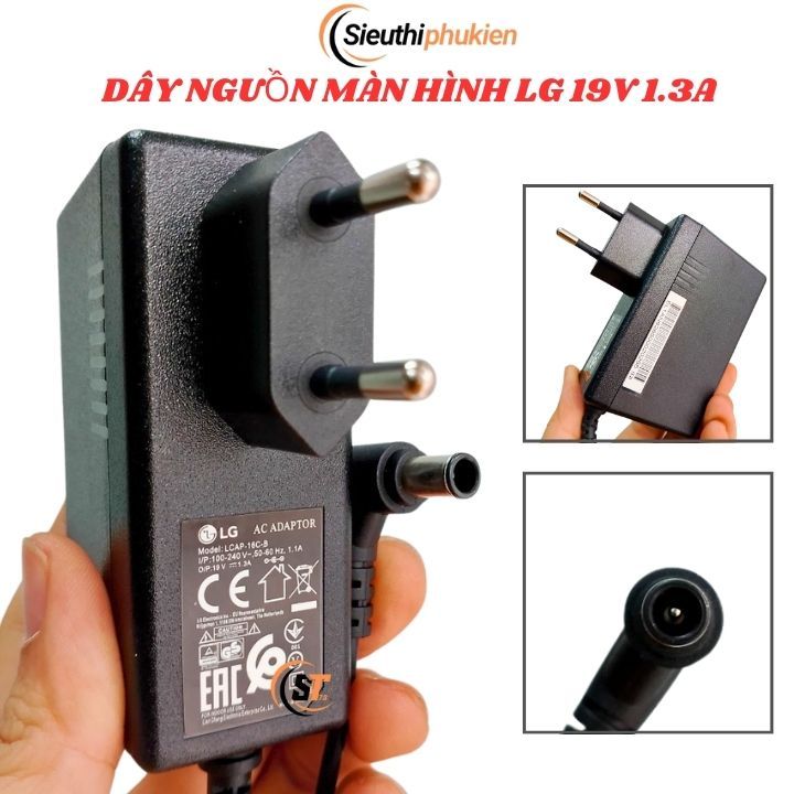 Dây nguồn cho màn hình LG 20M38A-B 20inch 19v - bản zin bảo hành 1 năm ...