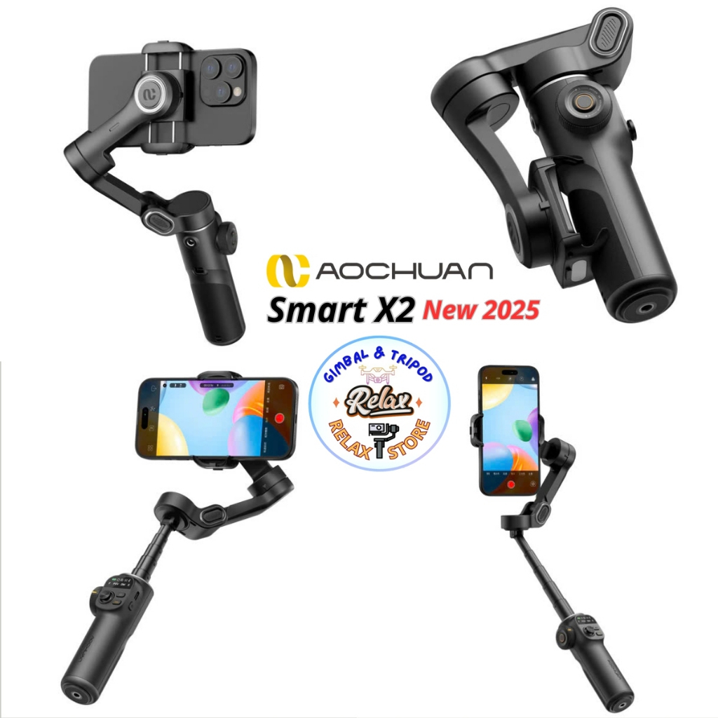 Gimbal Chống Rung Aochuan SMART X2 phiên bản nâng cấp Gimbal Smart X PRO sản xuất 2025 | Shopee ...