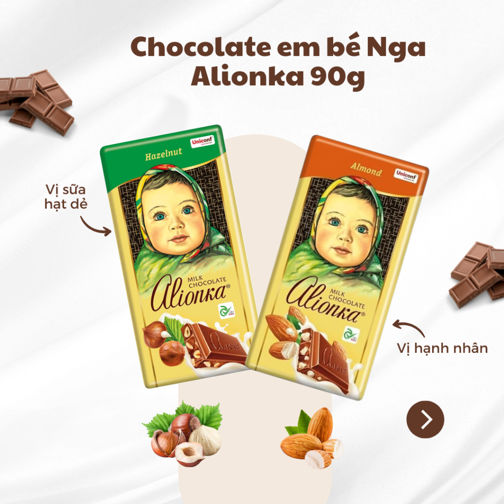 Chocolate em bé Nga Alionka 90g | Shopee Việt Nam