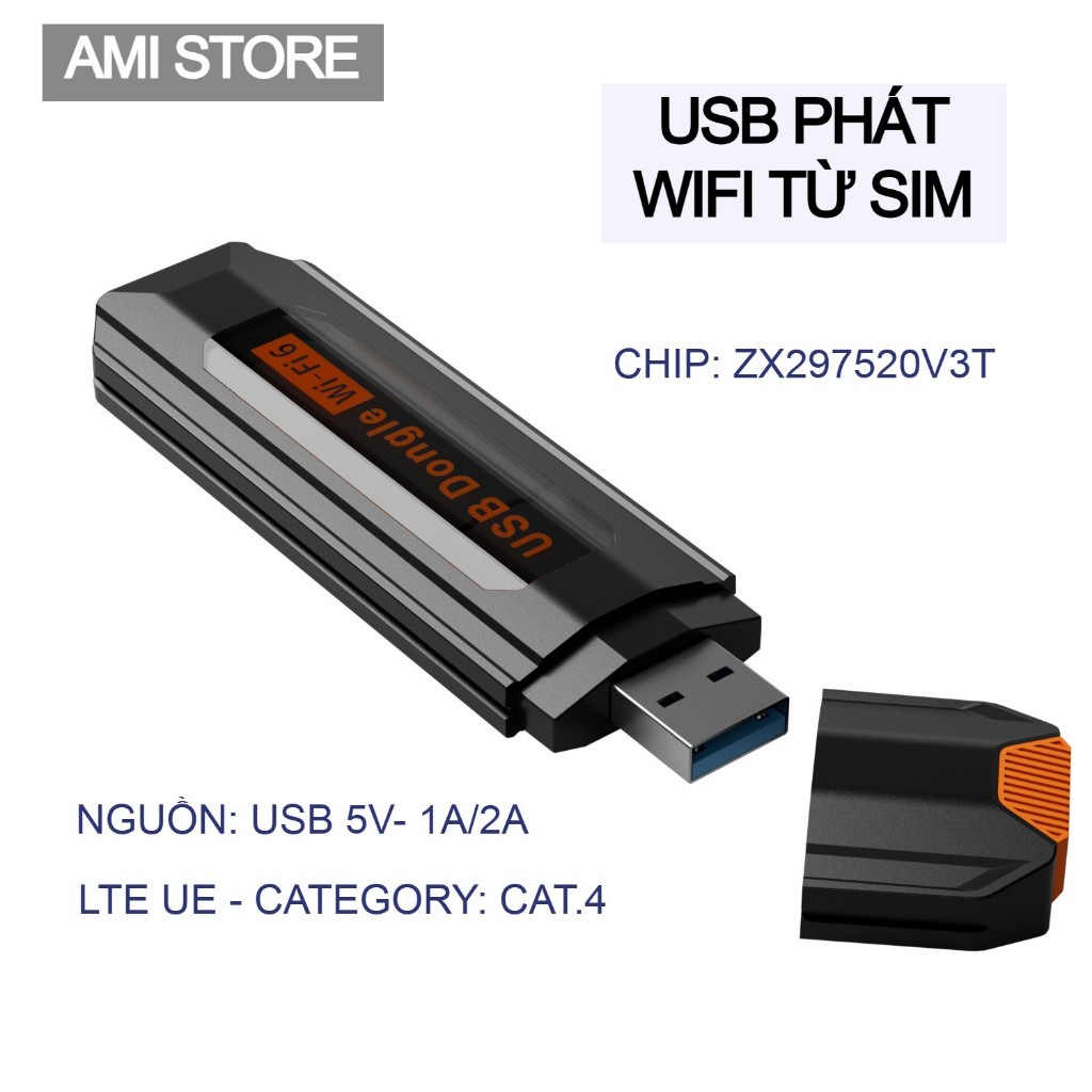 Cục Phát WiFi Từ Sim 4G LTE Wifi6 DCOM di động 150Mbps tiện lợi, hiệu ...