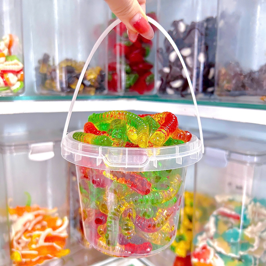 400g Kẹo Dẻo Con Giun Jelly Đủ Vị Cao Cấp Nhập Khẩu - Kẹo Dẻo Chip Chip ...