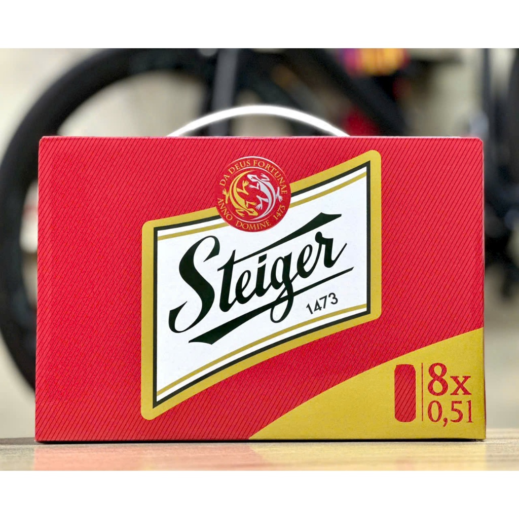 Bia Steiger - Bia Hoa Quả Tiệp mix vị - Xách 8 lon 500ml / xách 12 lon ...