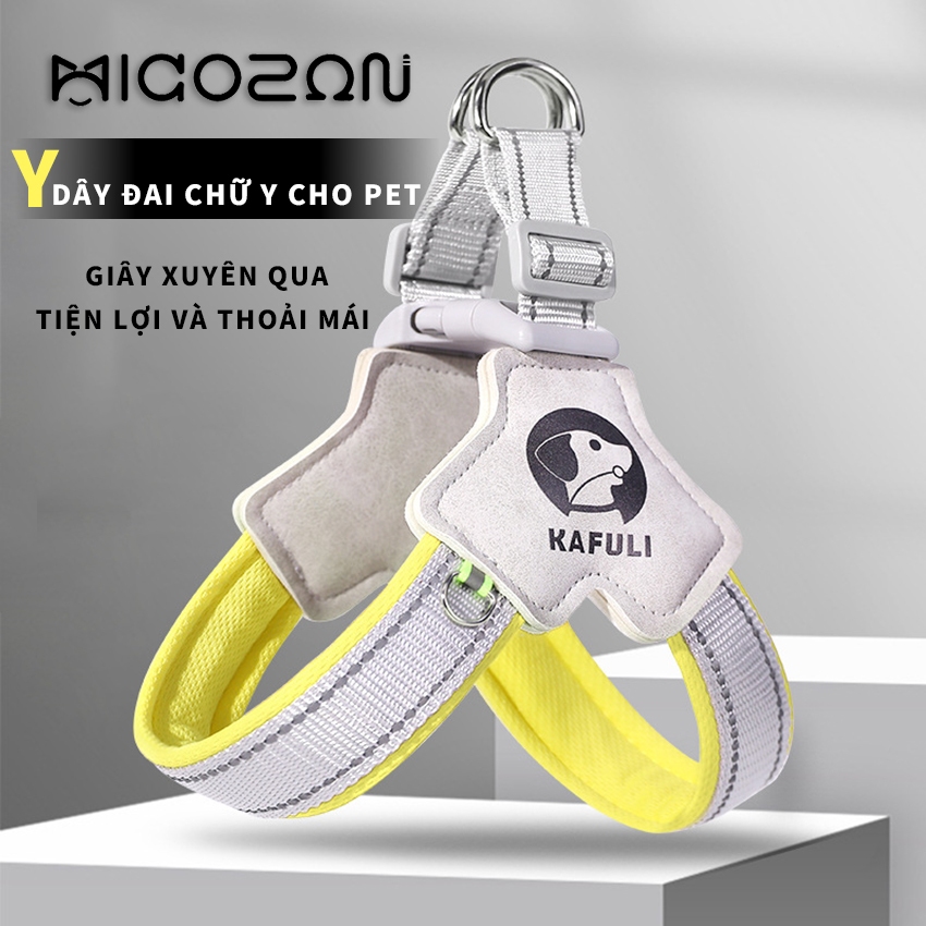 Dây Dắt Chó MICOSON Áo Phong Cách Chữ Y Đeo Ngực Cho Cún Lớn Và Nhỏ ...