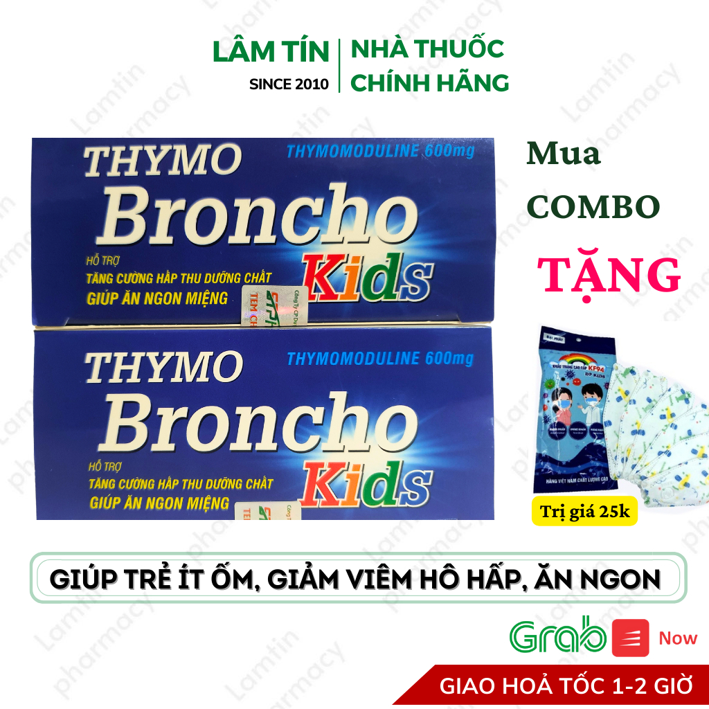 THYMO BRONCHO Kids - Tăng cường miễn dịch hiệu quả trẻ ăn ngon miệng ...