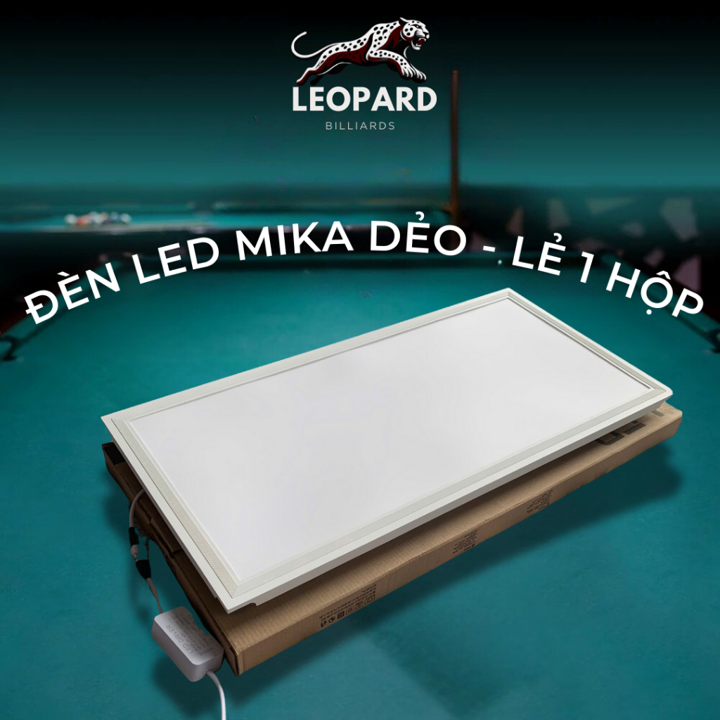 Bộ Phụ Kiện Đèn Led Cho Bàn Bida - Hộp 1 Đèn Led Lẻ - Tấm Mika Lẻ - Tụ ...
