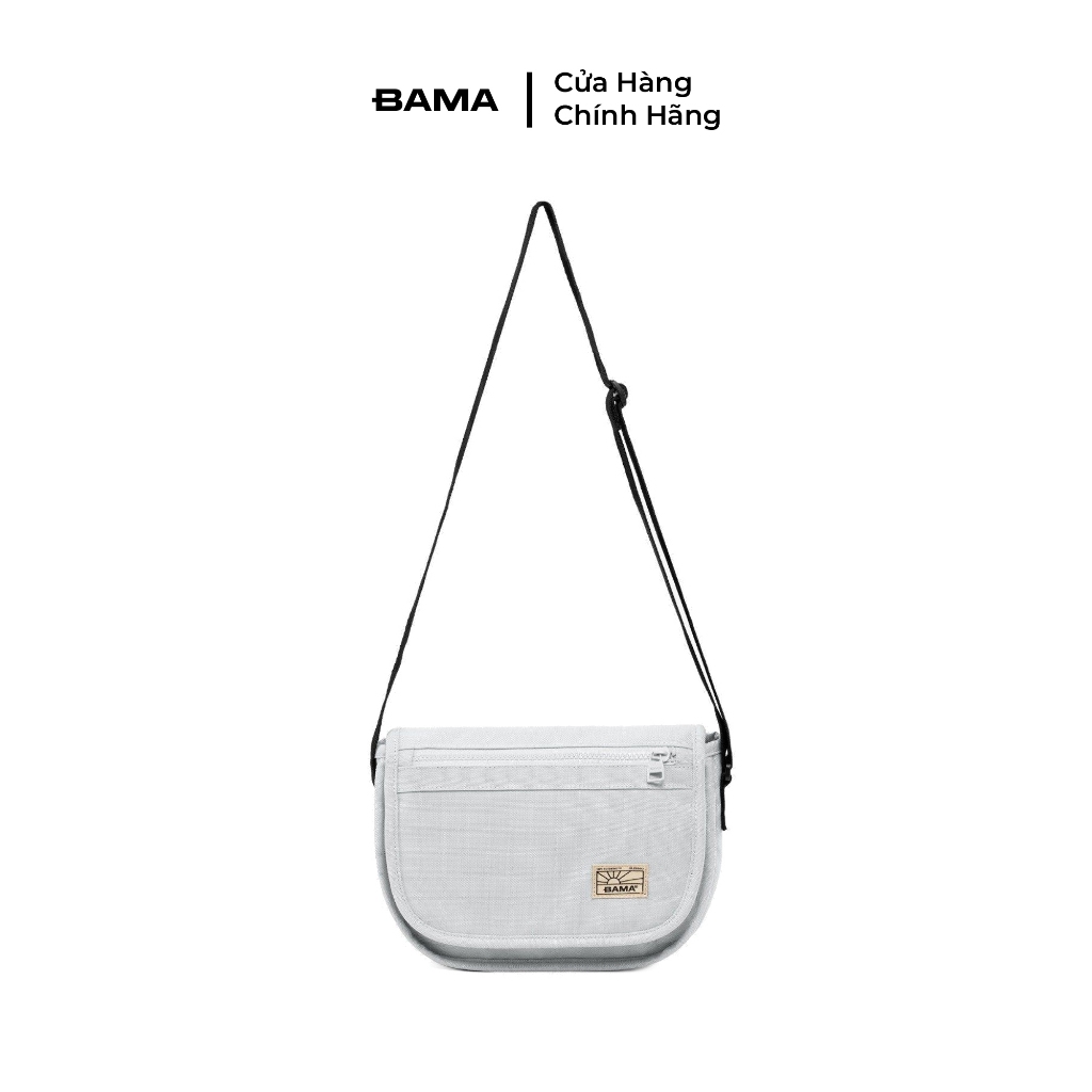 Túi đeo chéo nam nữ BAMA New Basic Shoulder Bag NB211 chống nước nhiều ngăn, túi mini vải canvas ...