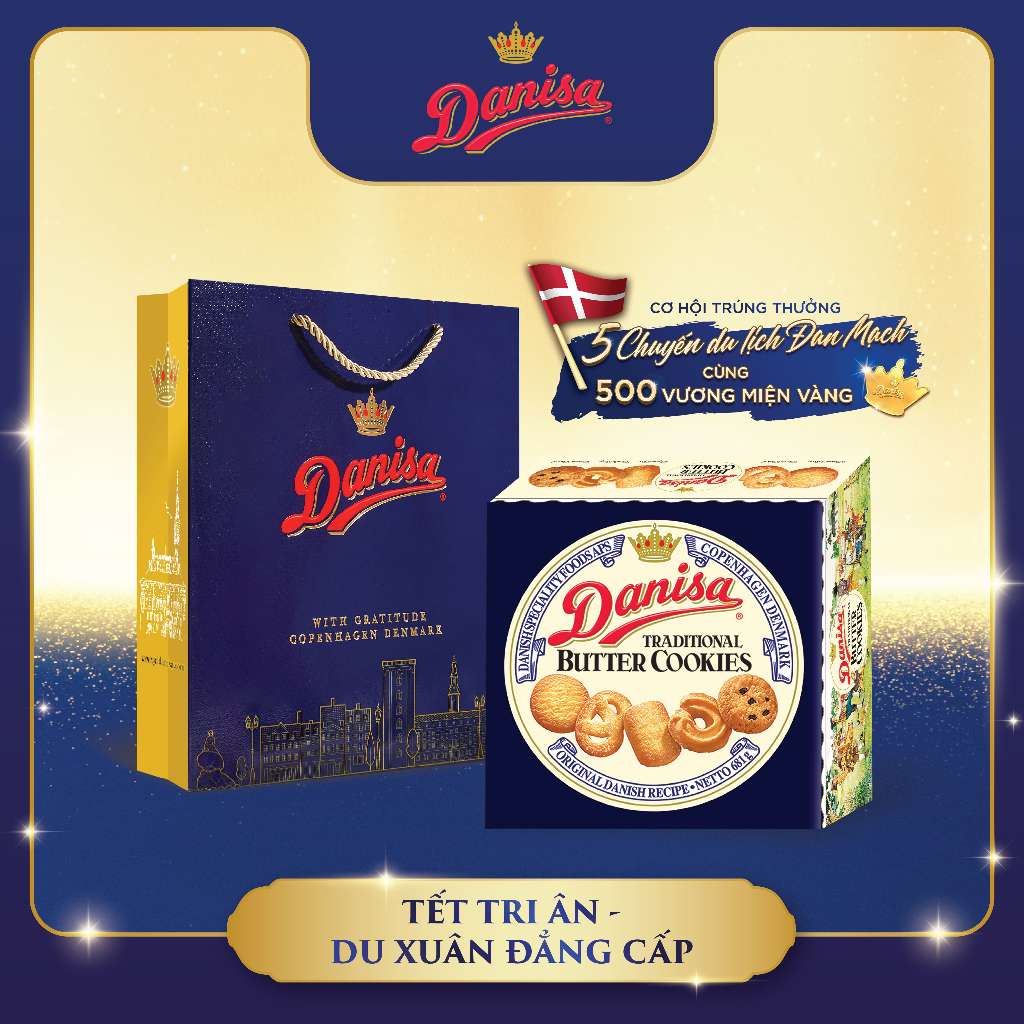 Combo 3 Hộp Bánh Quy Bơ Danisa 454g | Shopee Việt Nam