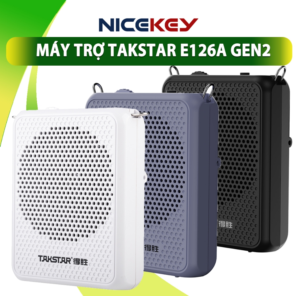 Máy Trợ Giảng TAKSTAR E126A Sử Dụng 15h, Gọn Nhẹ , Công Xuất 8W, Loa Trợ Giảng Có Bluetooth ...