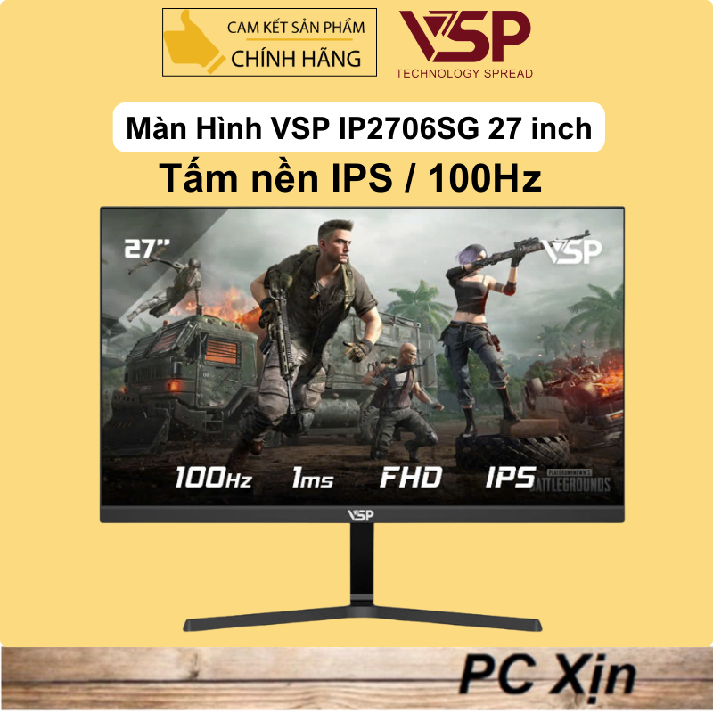Màn hình gaming VSP IP2706SG 27 inch ( Tấm nền IPS / 100Hz ) Chính Hãng | Shopee Việt Nam