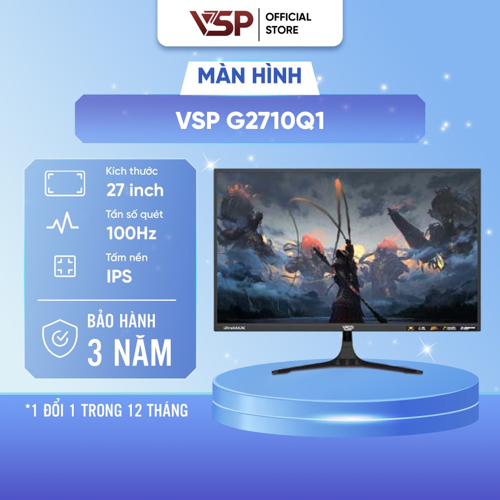 Màn Hình VSP G2710Q1 - 27 inch/ 2K/ IPS/ 100Hz/ 1ms | Shopee Việt Nam