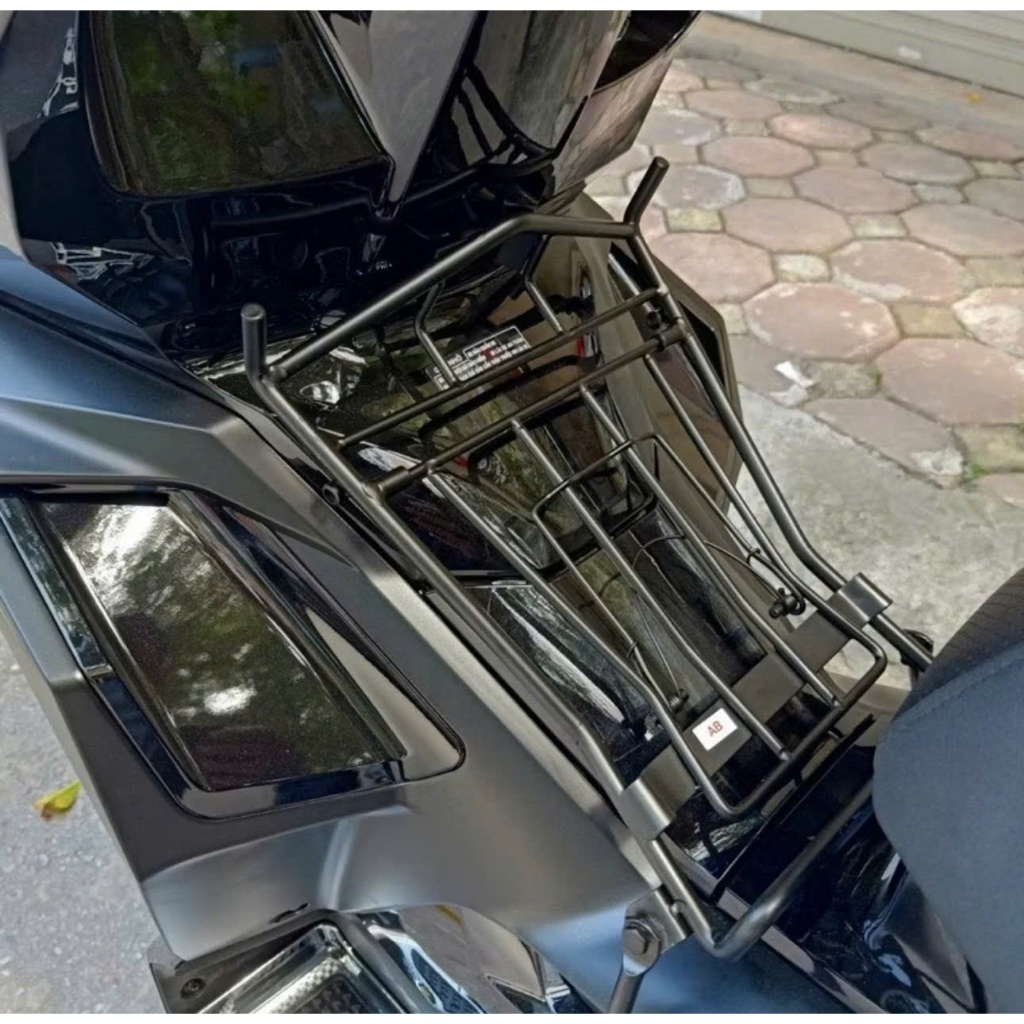 Baga Airblade 125- Baga ab Màu Đen Sơn Tĩnh Điện, Baga inox 10 ly AB160 ...