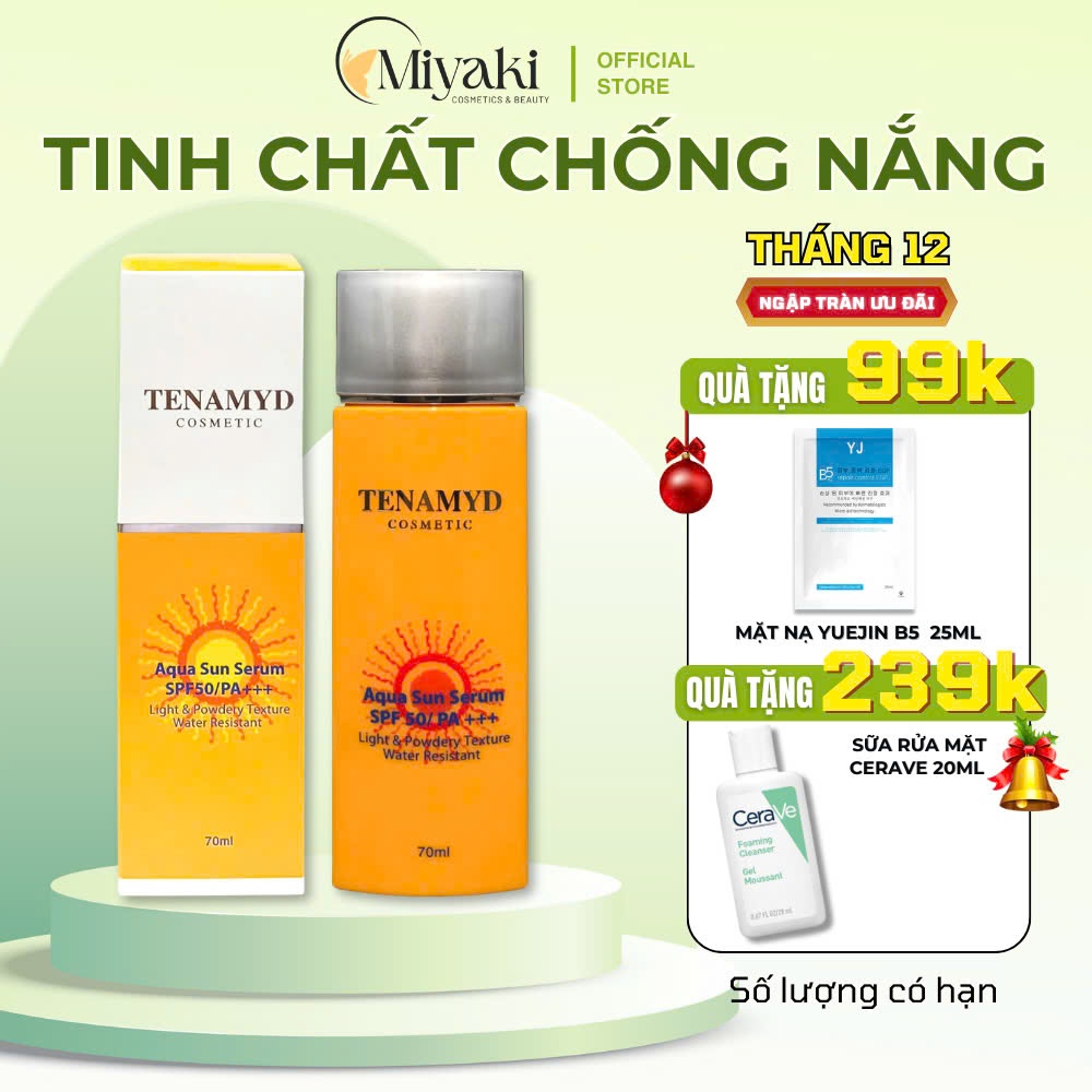 Tinh chất chống nắng dạng nước Tenamyd Aqua Sun Serum SPF 50/PA+++ 70ml ...