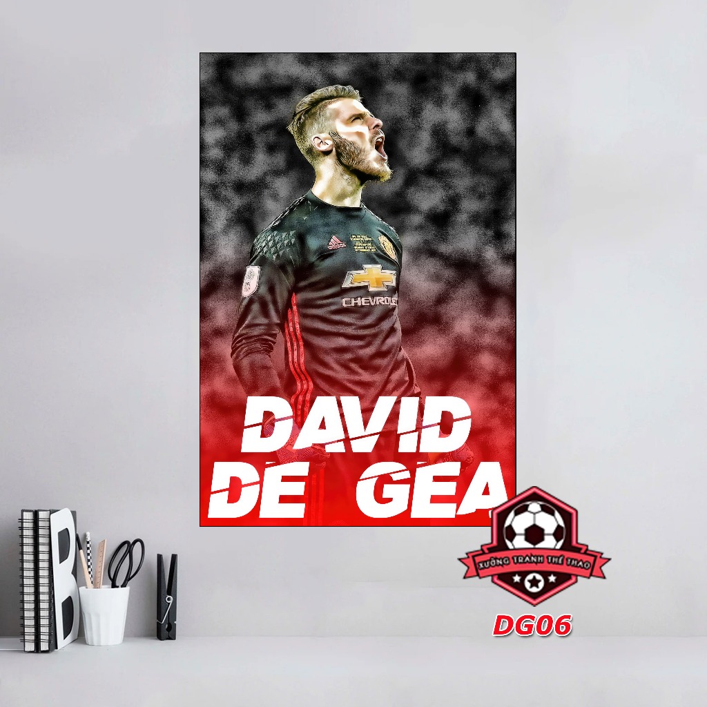 (Poster Khổ Lớn 60x90) David De Gea dán tường,poster,decal,áp phích thủ ...