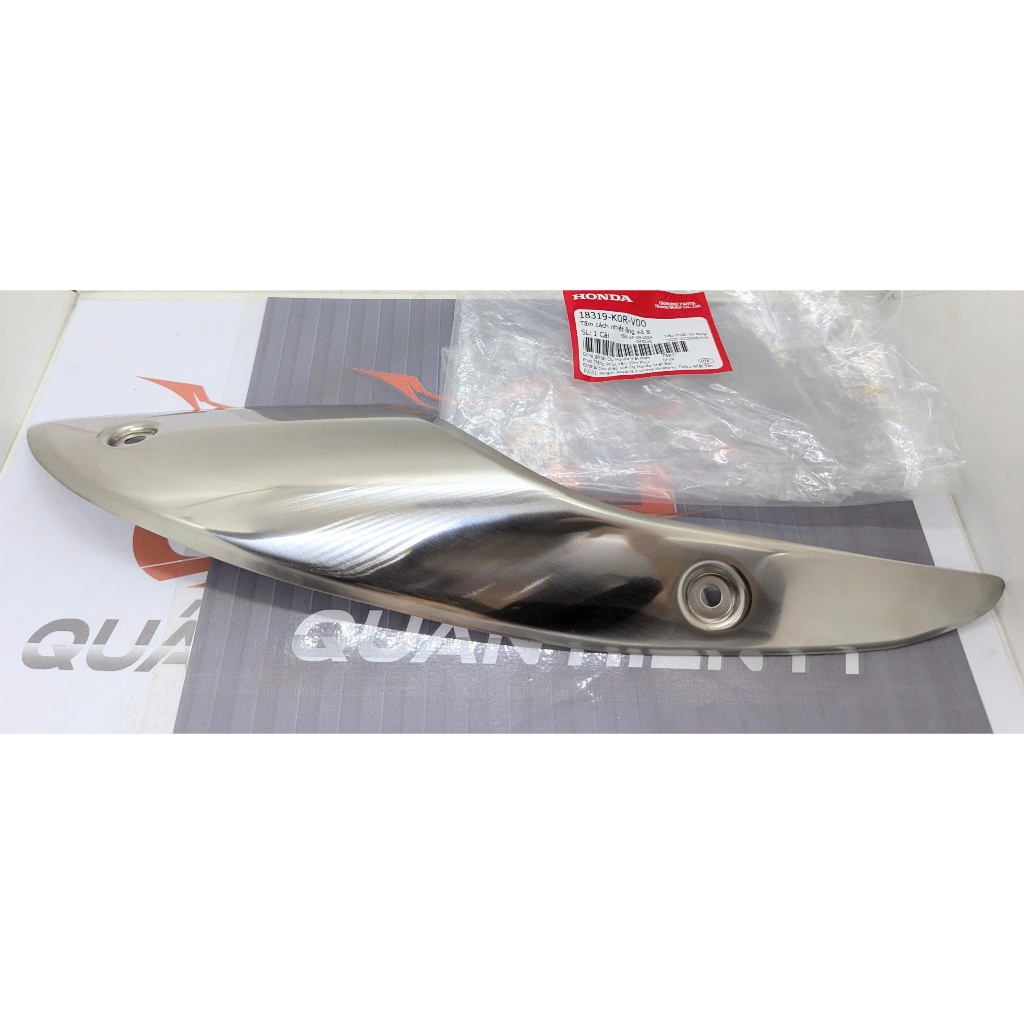 Che Pô, Ốp Pô Inox SH 125-160 zin hãng Honda Việt Nam 18319-K0R-V00 ...