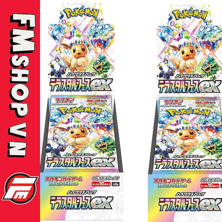 SET SV8A POKEMON TERASTAL FESTIVAL EX | Shopee Việt Nam
