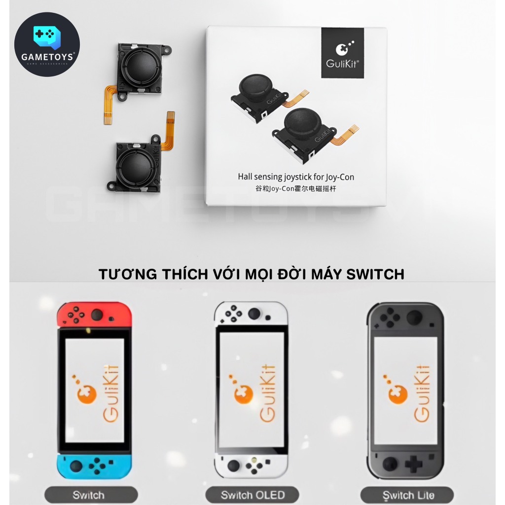 Joystick với Hall Sensor(Gulikit) chống trôi xịn sò cho Joycon ...