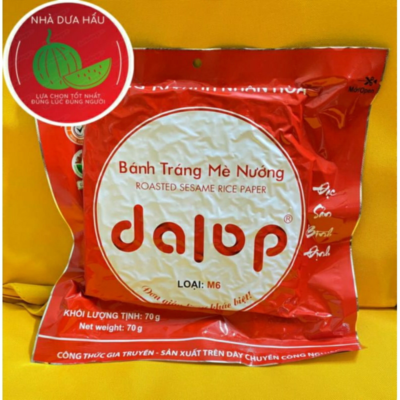 BÁNH TRÁNG MÈ NƯỚNG DALOP BÌNH ĐỊNH (20 GÓI) | Shopee Việt Nam