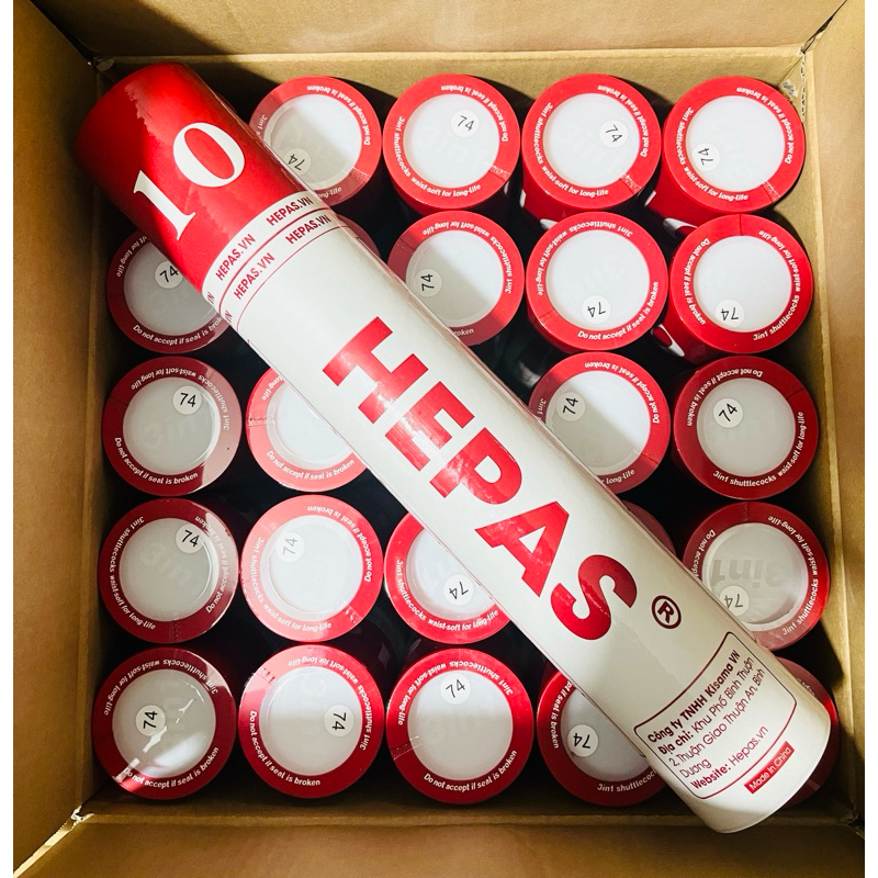 ỐNG CẦU LÔNG HEPAS-10 3in1 CHÍNH HÃNG (12 TRÁI) | Shopee Việt Nam