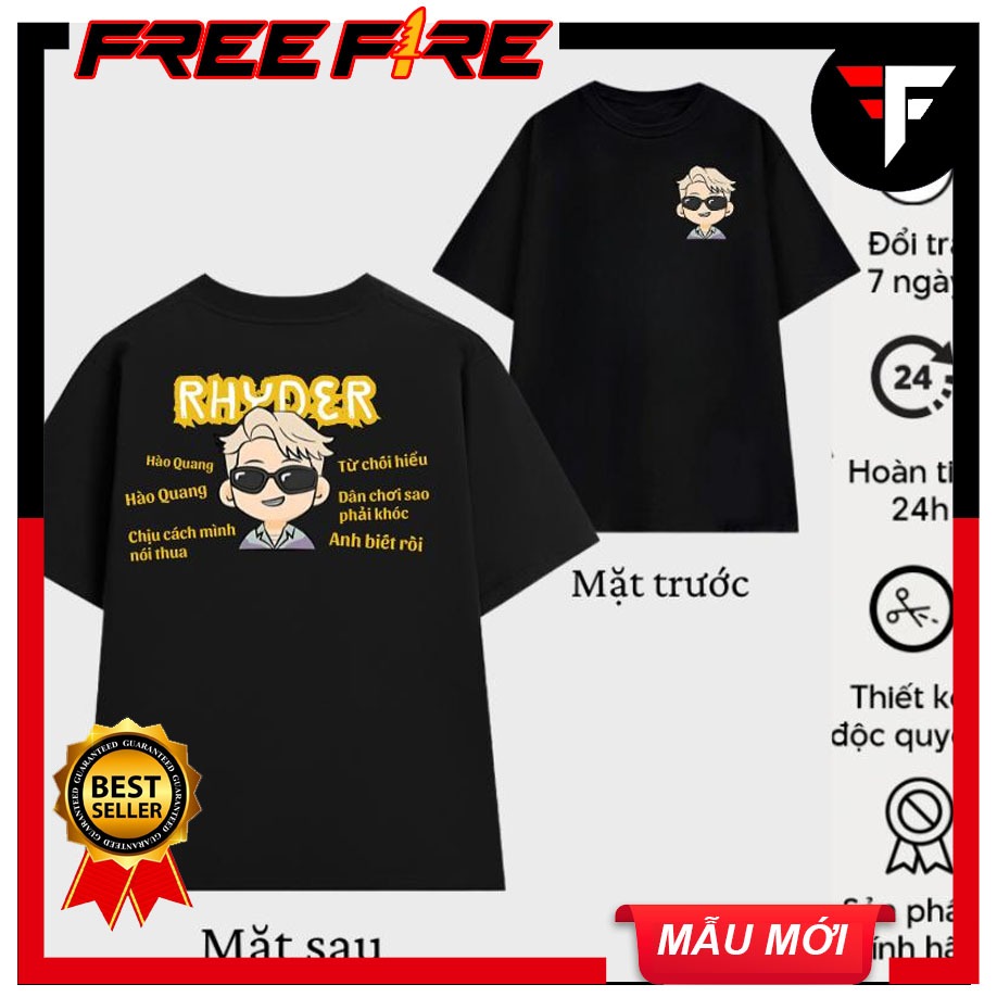 Áo Thun Anh Trai Say Hi RHYDER chibi mẫu mới cực HOT | Shopee Việt Nam