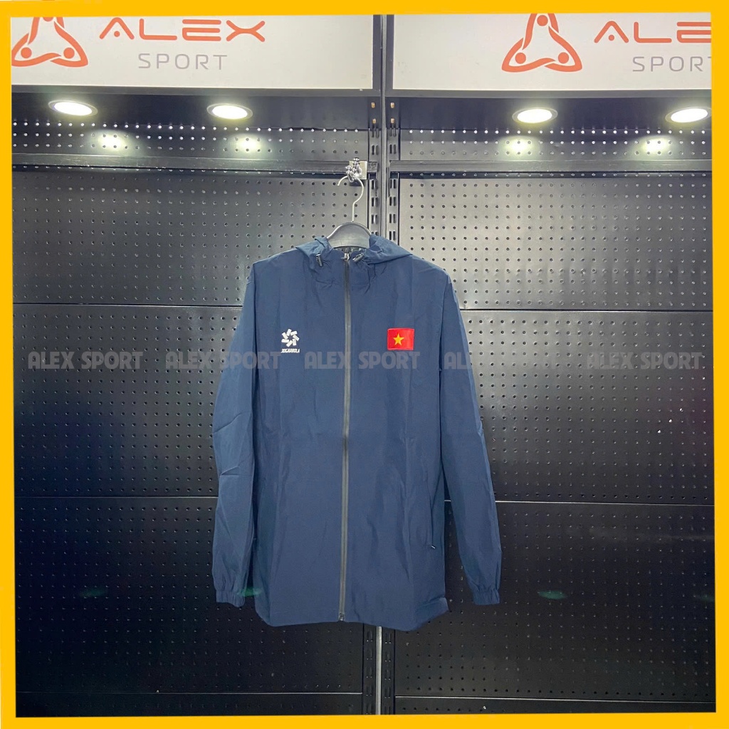 ( CHÍNH HÃNG ) Áo khoác gió Đội tuyển Quốc gia - Alex Sport | Shopee ...
