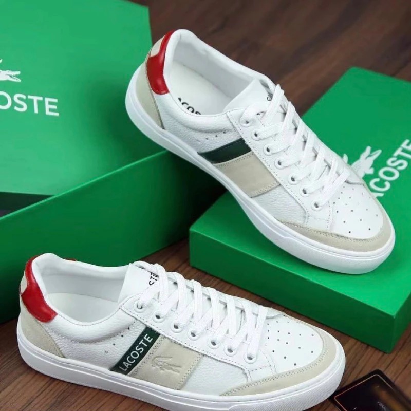 Giày thể thao_ Lascoste cá sấu nam sang trọng , Giày đẳng cấp thời ...