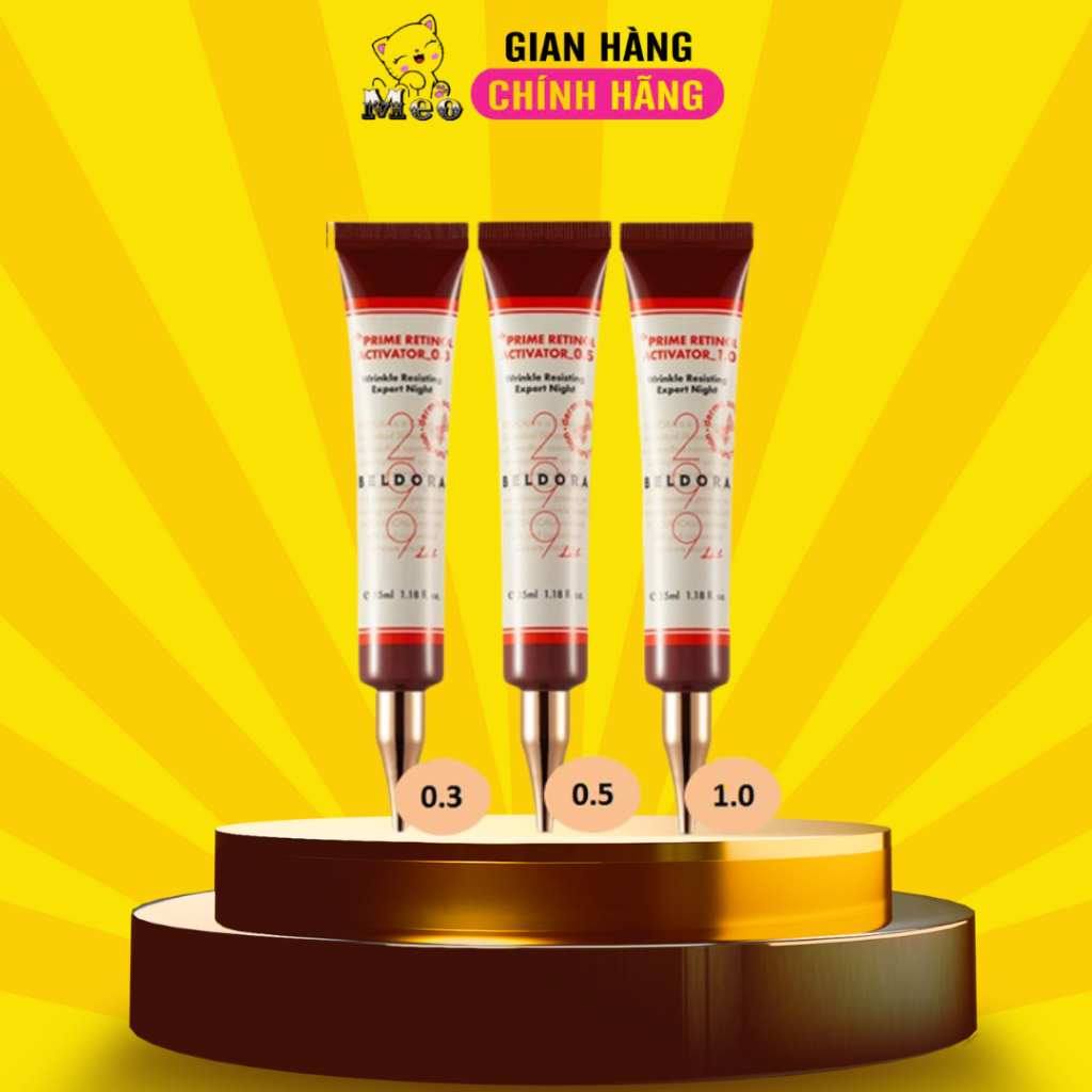 Kem Dưỡng Retinol Trẻ Hóa Da, Ngăn Ngừa Nếp Nhăn Beldora 299 Prime ...